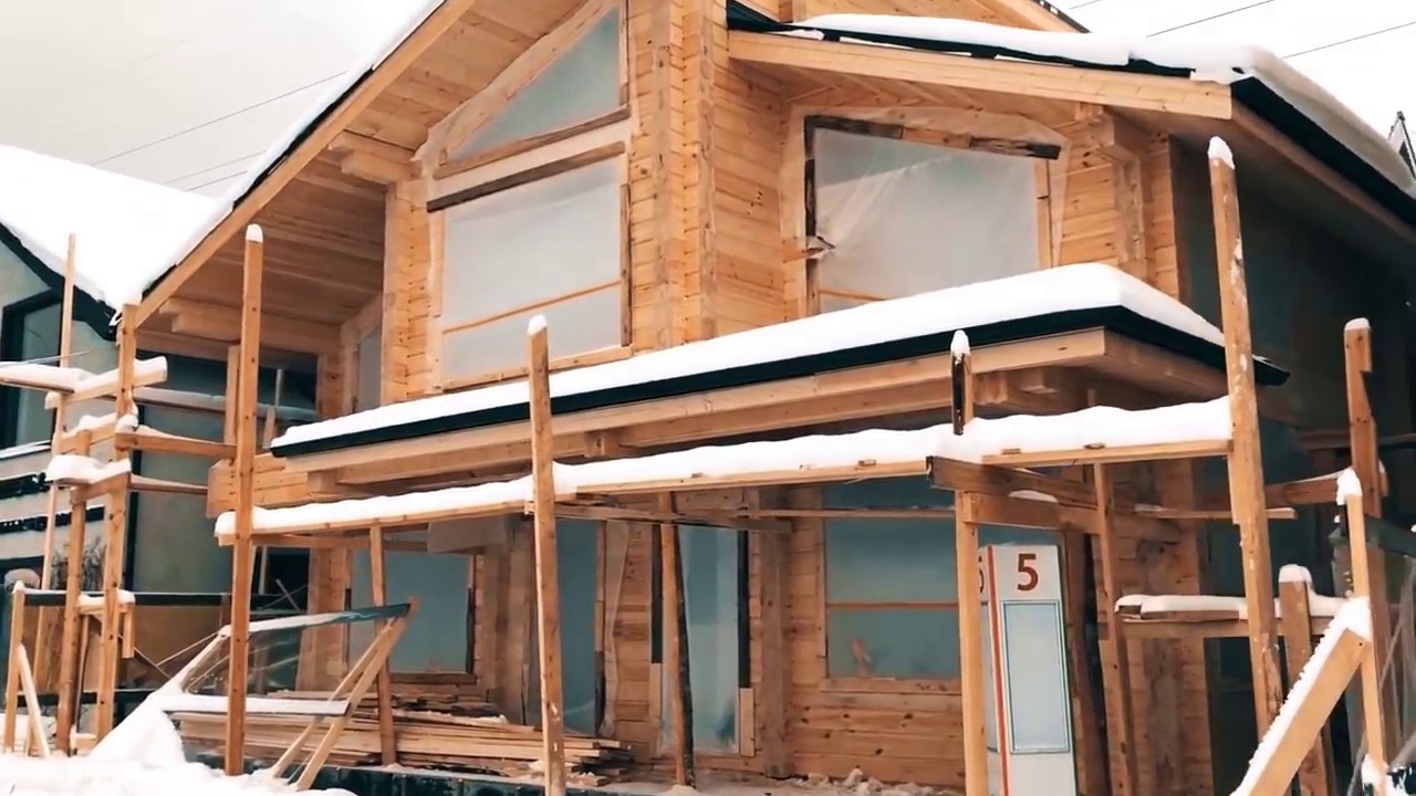 Дом из Клееного Бруса, который мы привезли из Кировской области