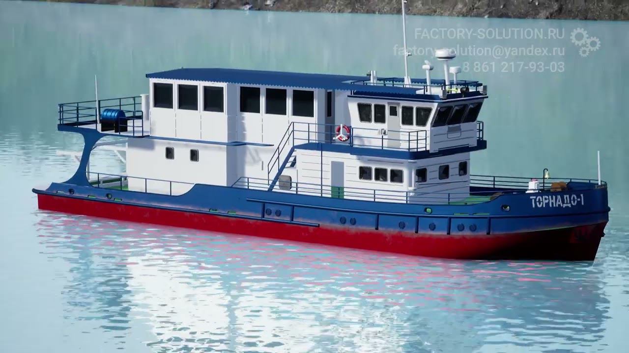 сборка 3д модели корабля, Торнадо 1