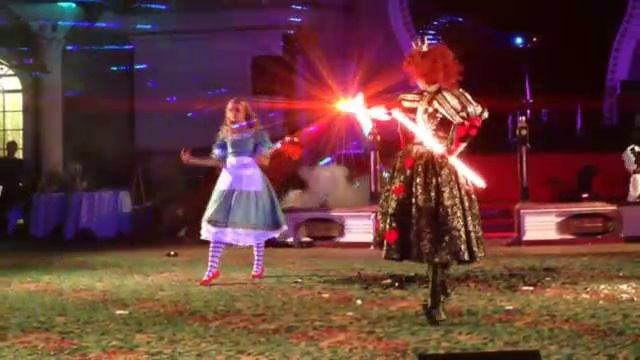 Световое шоу Алиса