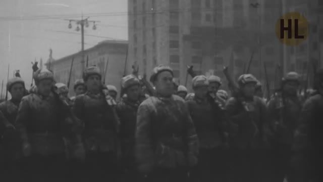 Парад в Москве и речь Сталина 7 ноября 1941 года. Red square parade 1941