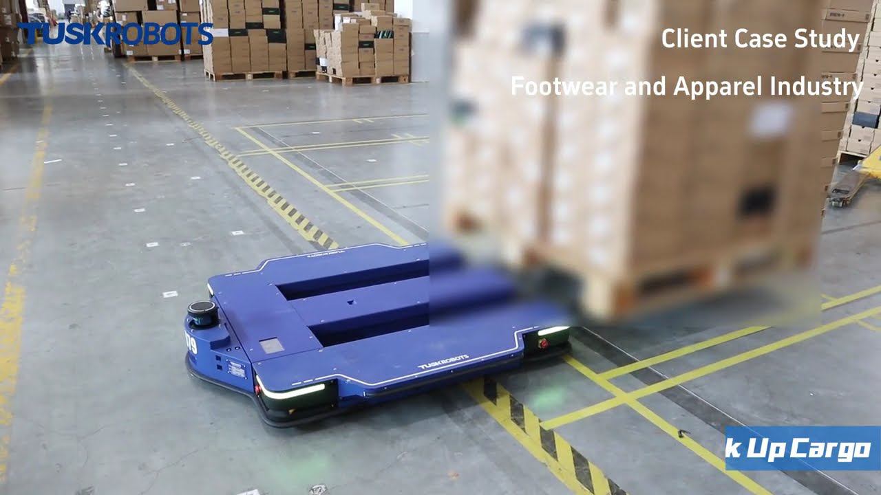 AMR роботы в производстве обуви и одежды