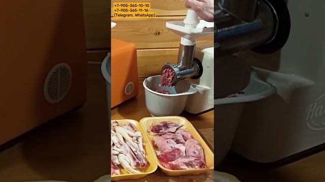 Крутим куриные кости: тест мясорубки Находка. 100%сталь Отечественная мясорубка невероятной мощности