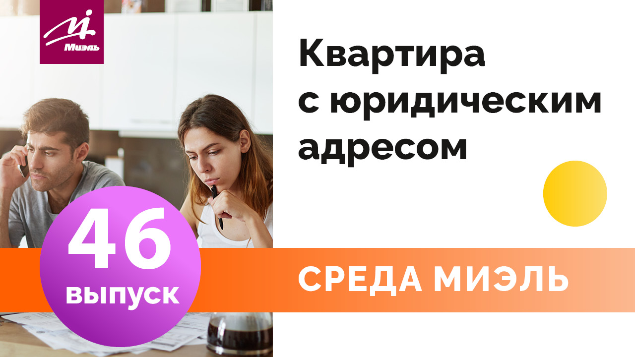 Среда МИЭЛЬ. Выпуск 46 || Александр Гаврис || Квартира с юридическим адресом ||