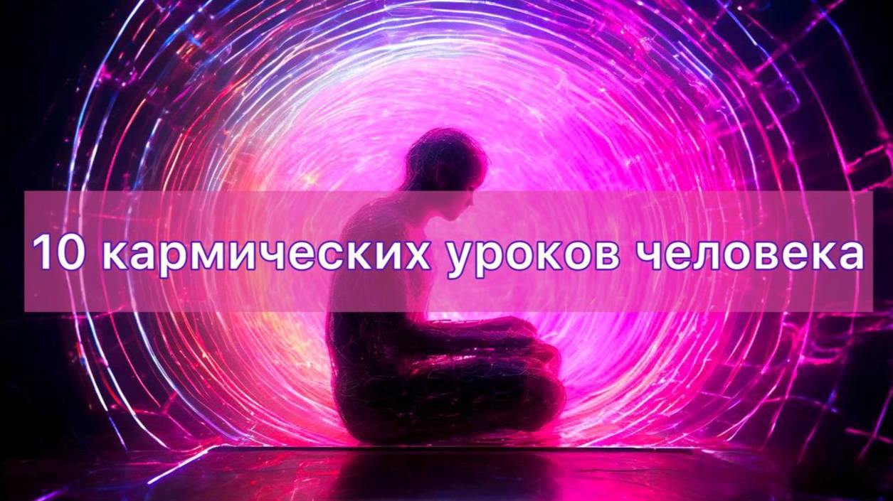 10 главных кармических уроков. С какими уроками и задачами сталкивается человек?