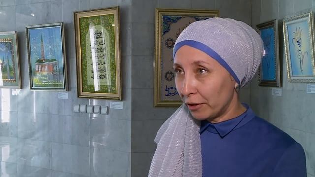 209 Живопись на стекле Чулпан Шарифуллиной. Каравай 26/03/22 @ТНВ