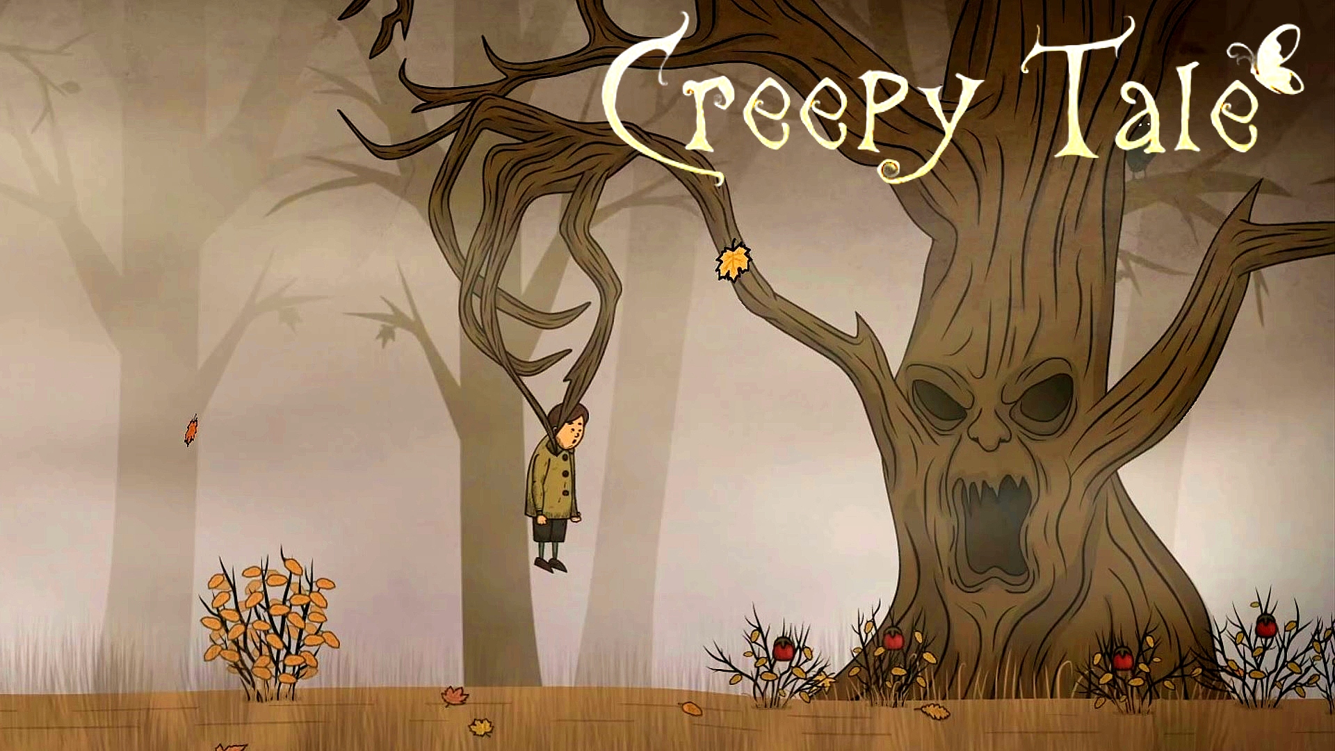 БАБКУ НАПОИЛ, ДЕДА НАКОРМИЛ, ВНУЧКУ УВИДЕЛ (Прохождение Creepy Tale #2)