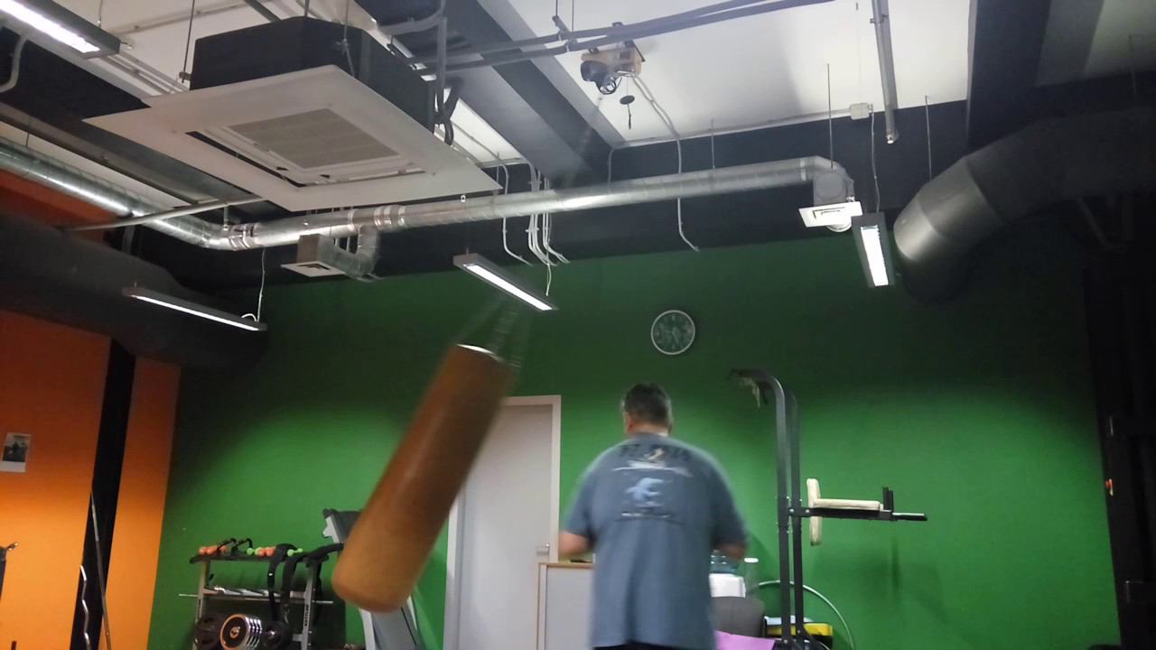 На мешке трена-1