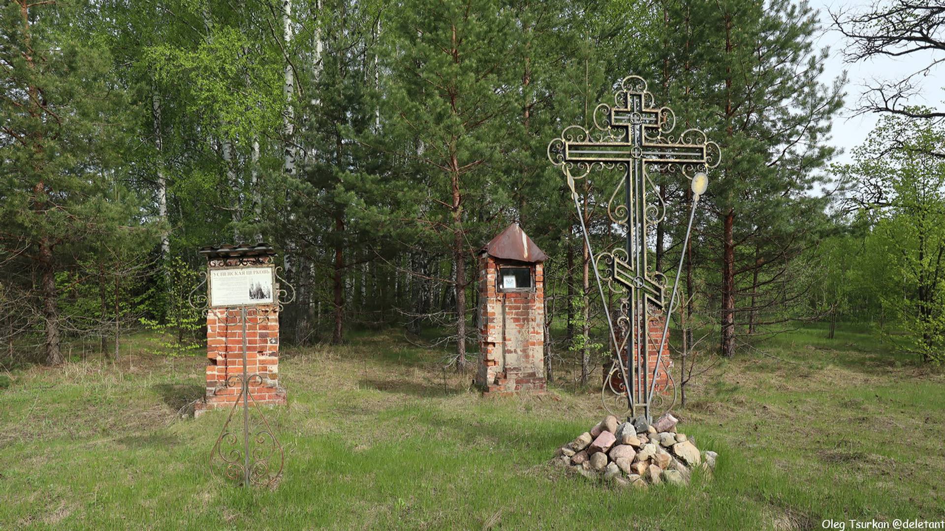 Урочище КУРША (Успенское) заброшенное кладбище священнослужителей. 1 часть.