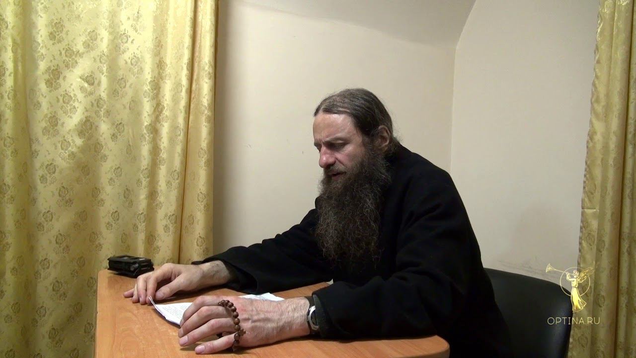 Иеромонах Нил (Парнас) отвечает на вопросы в доме паломника (10.07.2018)