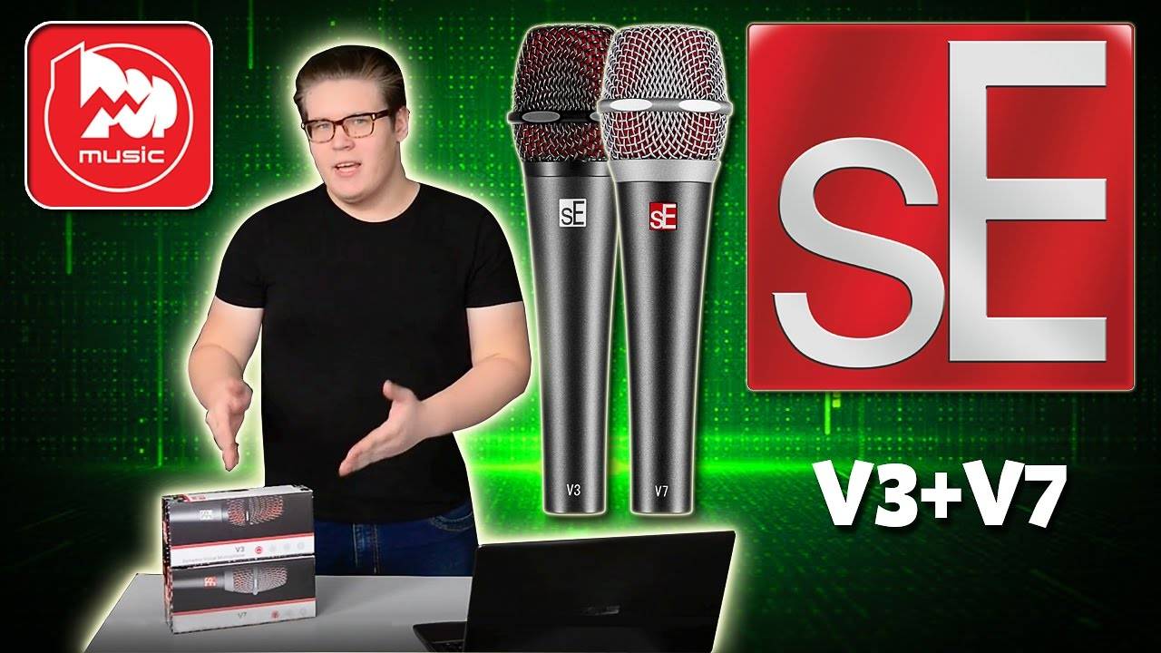 SE ELECTRONICS V3 и V7 - динамические концертные микрофоны