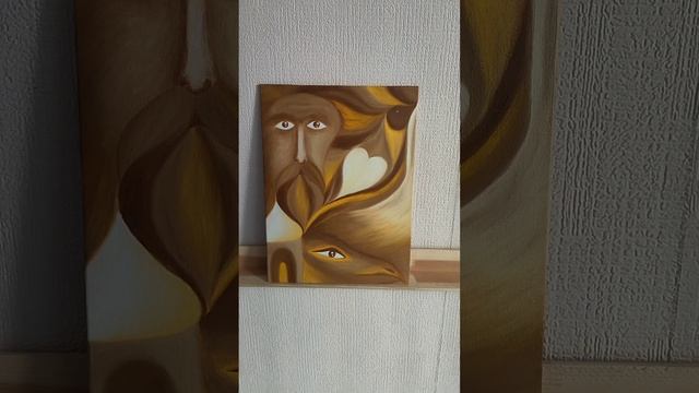 обзор моей картины "Зов"