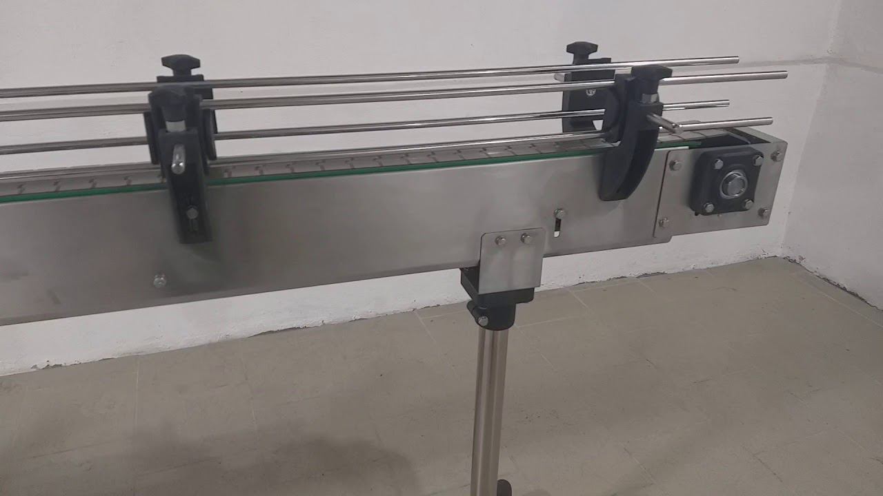 Конвейер для перемещения бутылок - EtiKon.ru