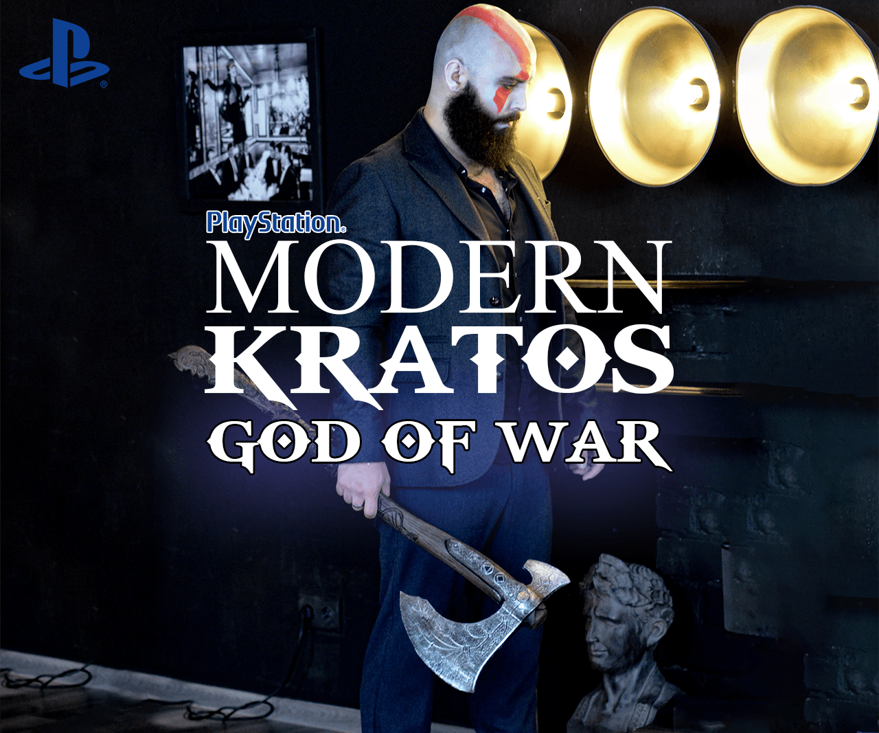Modern Kratos Photoshoot from SHAZAM. #Kratos #godofwar