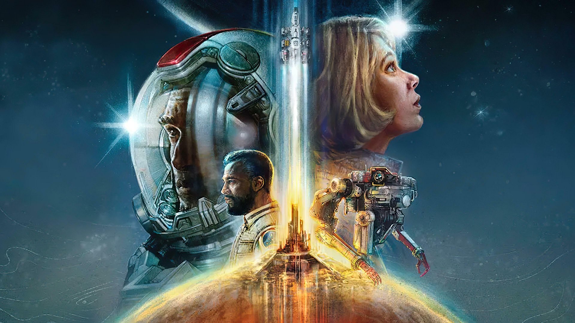 Прохождение Starfield#1-Skyrim и Fallout теперь в космосе.