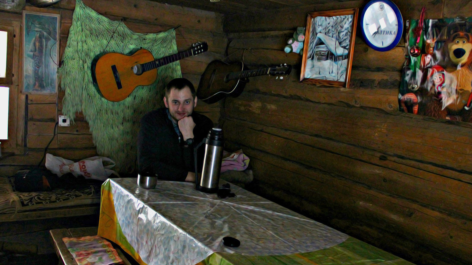 Двухэтажная изба в Тайге! Сходили в поход