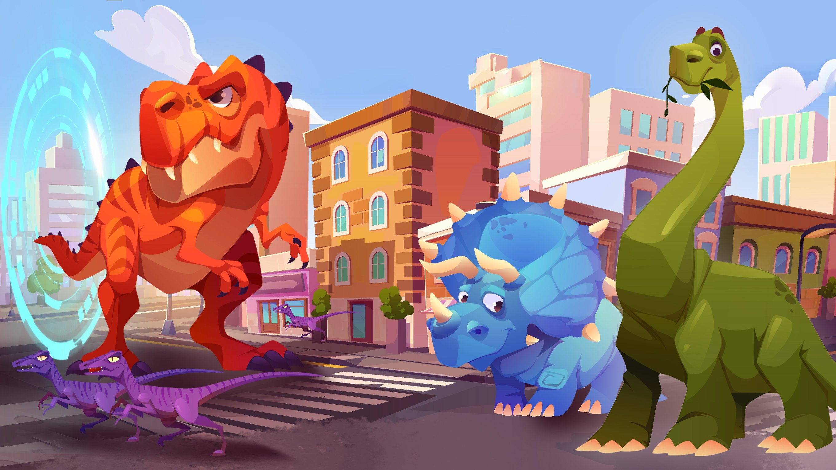 "Гости из прошлого" из игры "Диноленд" от Canicula Games