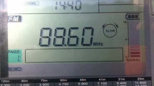 18.08.2017 11:40UTC, [Es], UNID, 88.6МГц