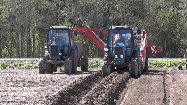 Машина сепарирующая GRIMME CS 150 Combi-Star.Результаты испытаний.mp4