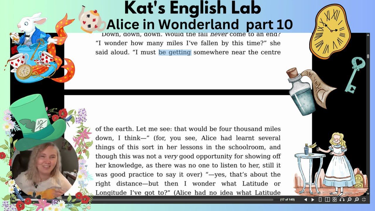 Алиса в стране чудес№10.Английское произношение, интонация, грамматика и слова.Let's learn English!
