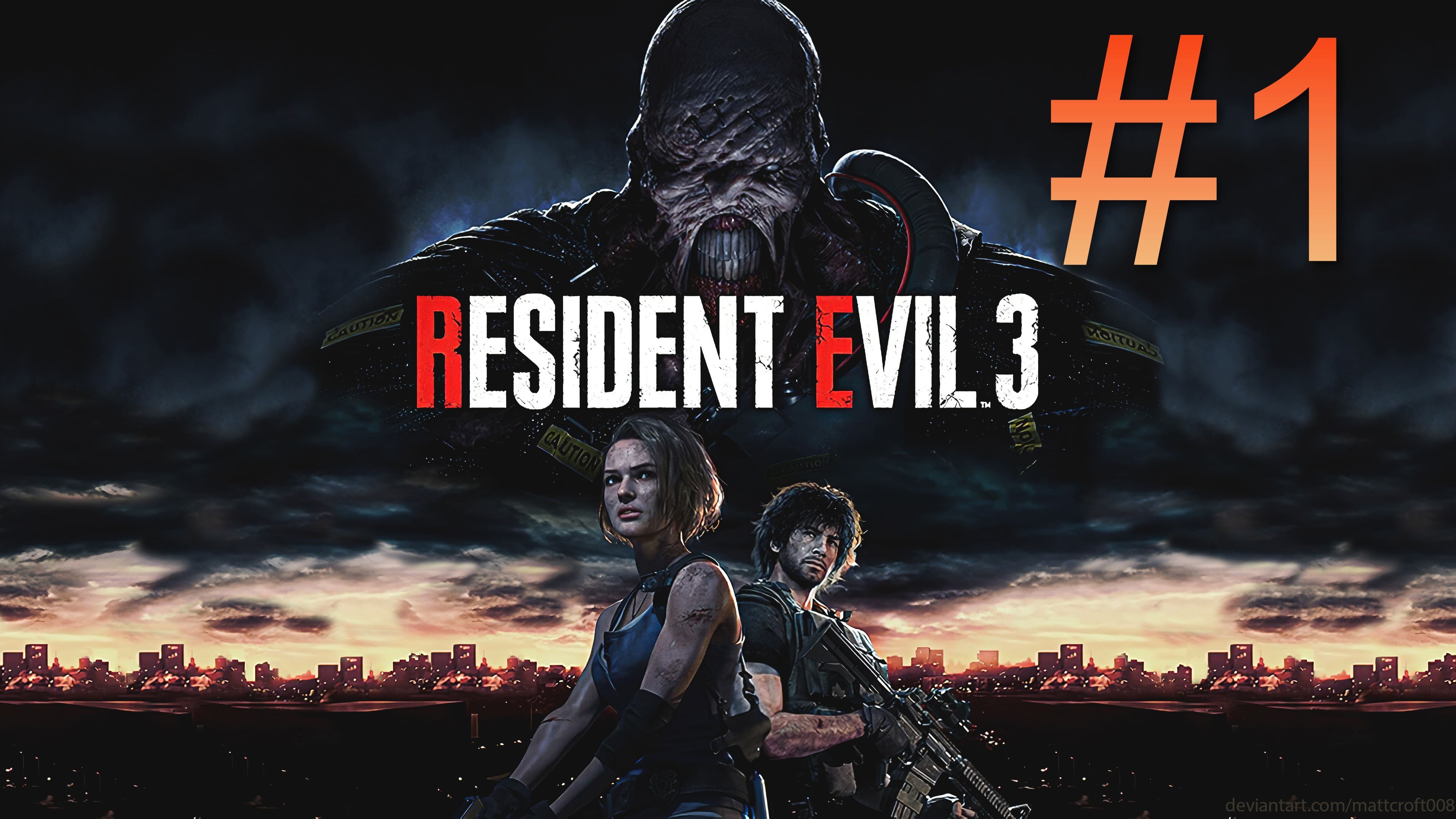 Resident Evil 3 #1 Немезис