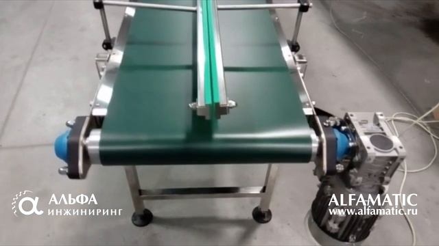 Ленточный конвейер Robomatic 400х3000 мм.mp4