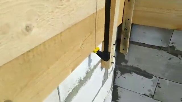 Самый простой и легкий способ собрать опалубку для армопояс в одиночку.