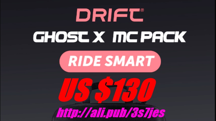 Экшн-камера, Дрифт Ghost X MC, Ambarella, на мото- вело- спорт шлем, Cam ARM 12MP, 2019