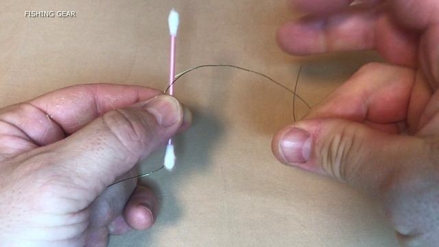 УШНАЯ ПАЛОЧКА ВАМ ПОМОЖЕТ НА РЫБАЛКЕ\КАК СВЯЗАТЬ ЛЕСКУ МЕЖДУ СОБОЙ