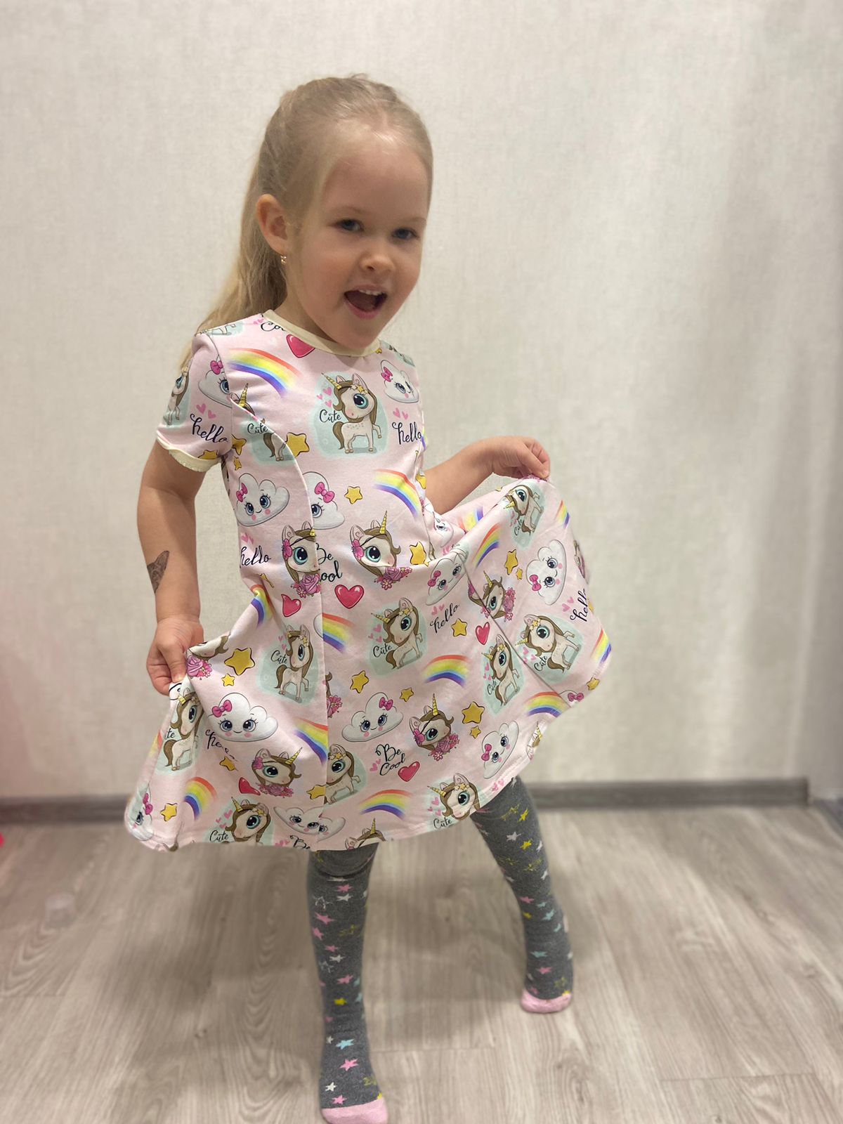 Платье для дочки своими руками.