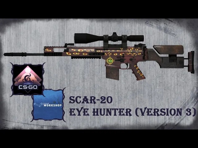 SCAR-20 | Eye hunter (version 3) #CSGOdreams