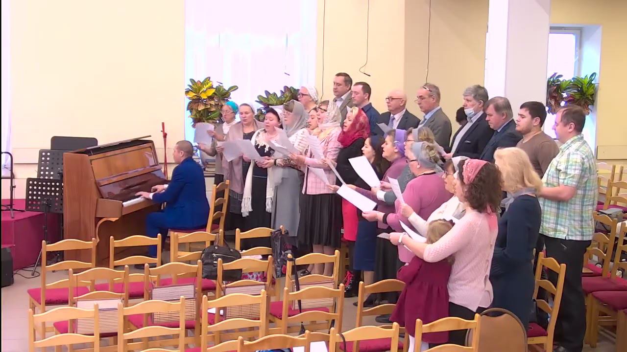 Бог мой - Ты скала моя. Хор.