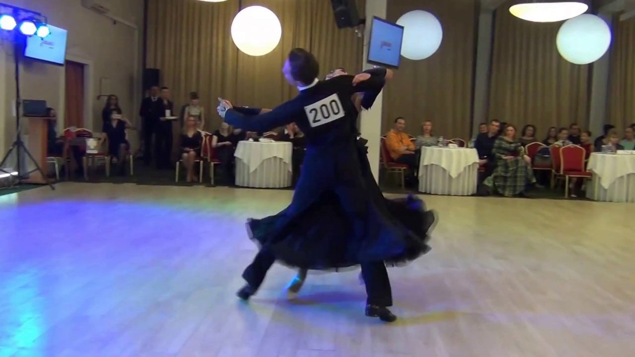 Взрослые + Молодежь Европейская программа пара №200 Никита и Анна