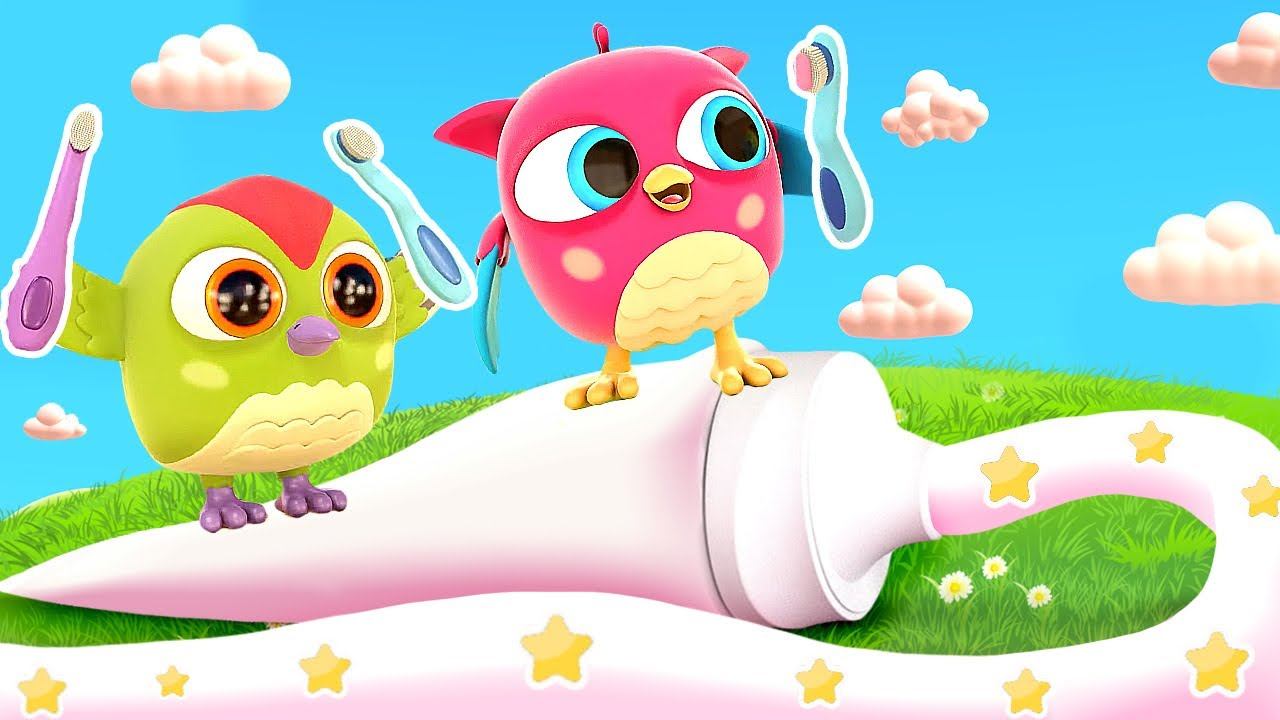 Совенок Хоп Хоп - ЧИСТИМ ЗУБКИ! Мультики для малышей и песенки для детей