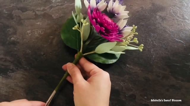 Композиция из сахарных цветов (2)