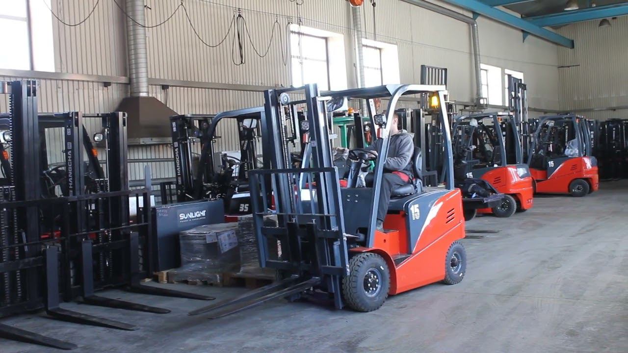 Электрический погрузчик KOLMAN KMK15 1500 кг 3000 мм