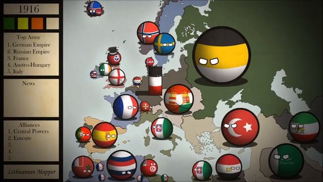 СountryBalls _ Альтернативное прошлое мира c 1914 года _ 1 Сезон 6 Серия _ Падение Империи.