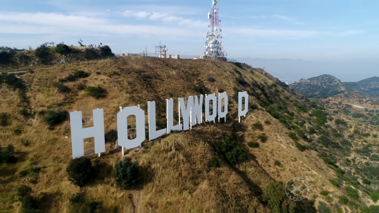 Лос-Анджелес, Кадры с беспилотника