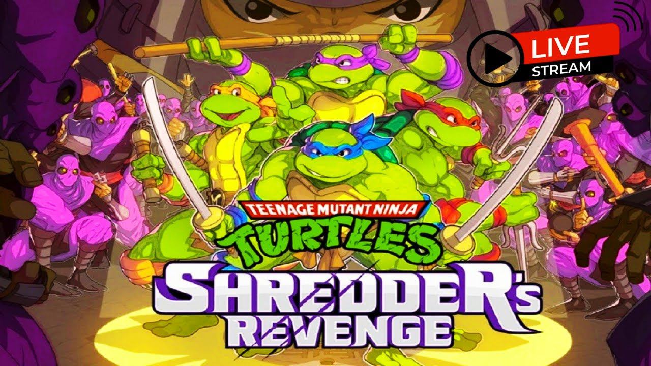 ЧЕРЕПАШКИ НИНДЗЯ Stream Прохождение, ГЛАВА 11!!!!