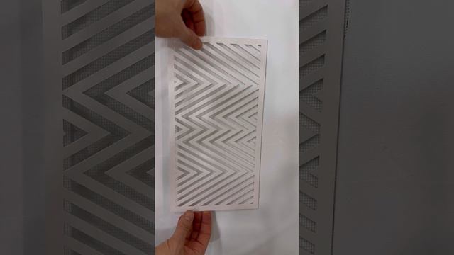 U-LINE MIZ WHITE - магнитная вентиляционная решётка для натяжных потолков!