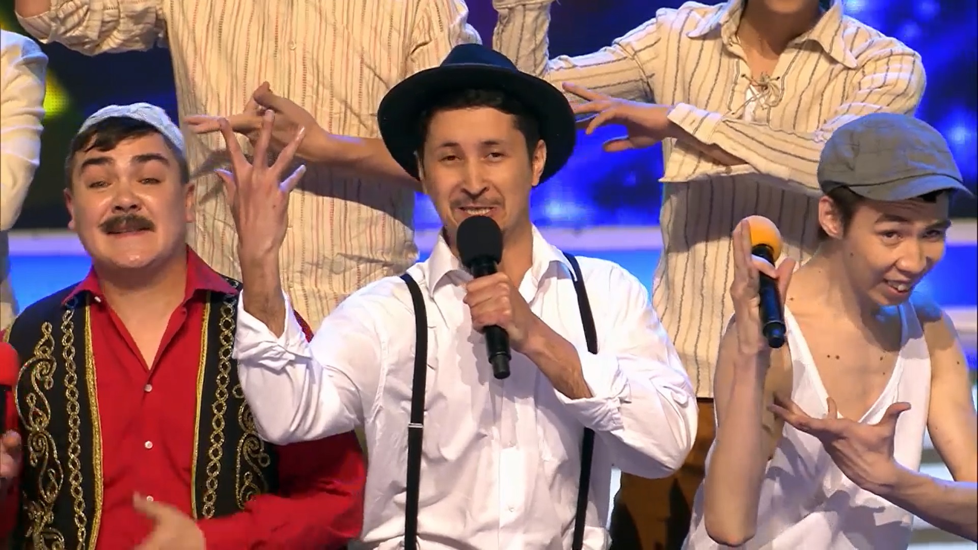 КВН 2016 Высшая лига - Азия Микс Вторая 1/4 Песня про кыргызскую мафию