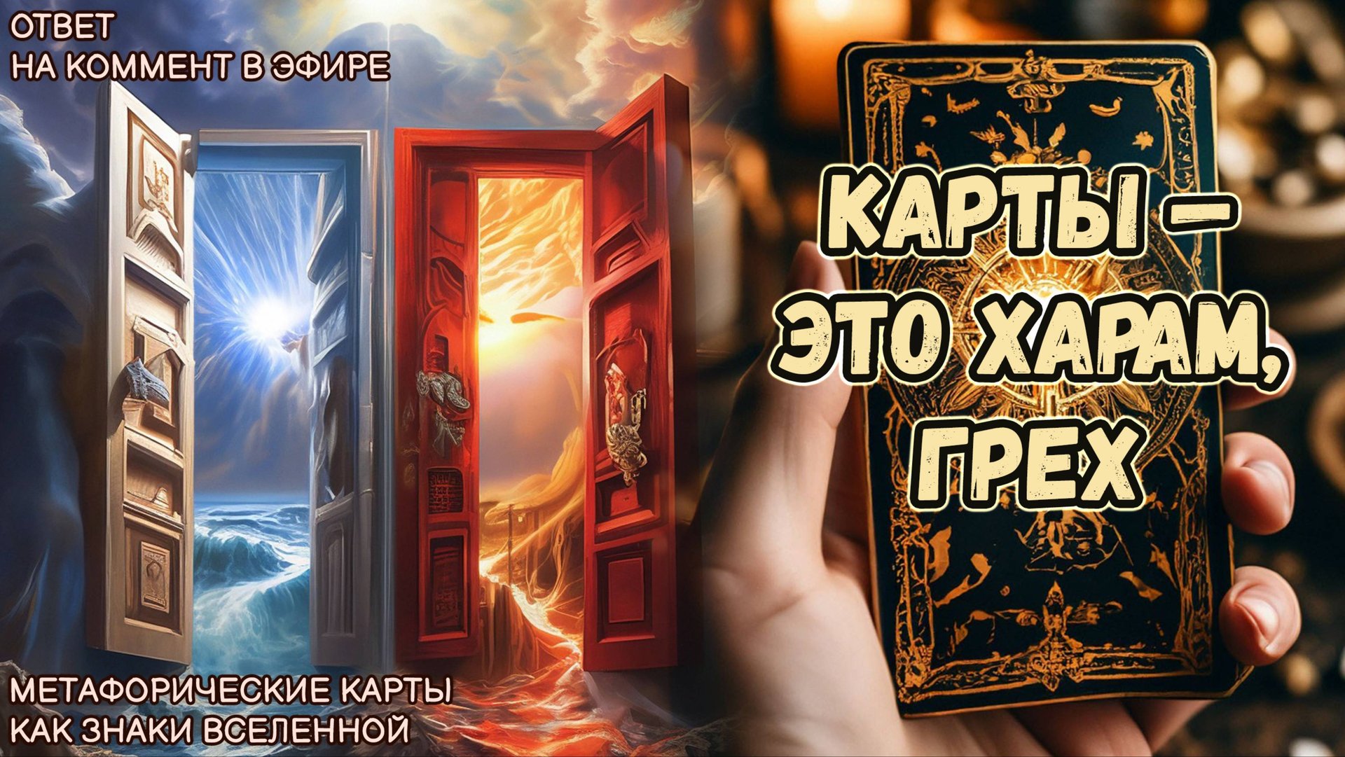 Карты — это харам, грех? Ответ на коммент с чата эфира. МАК-карты как знаки Вселенной

#винодавани #