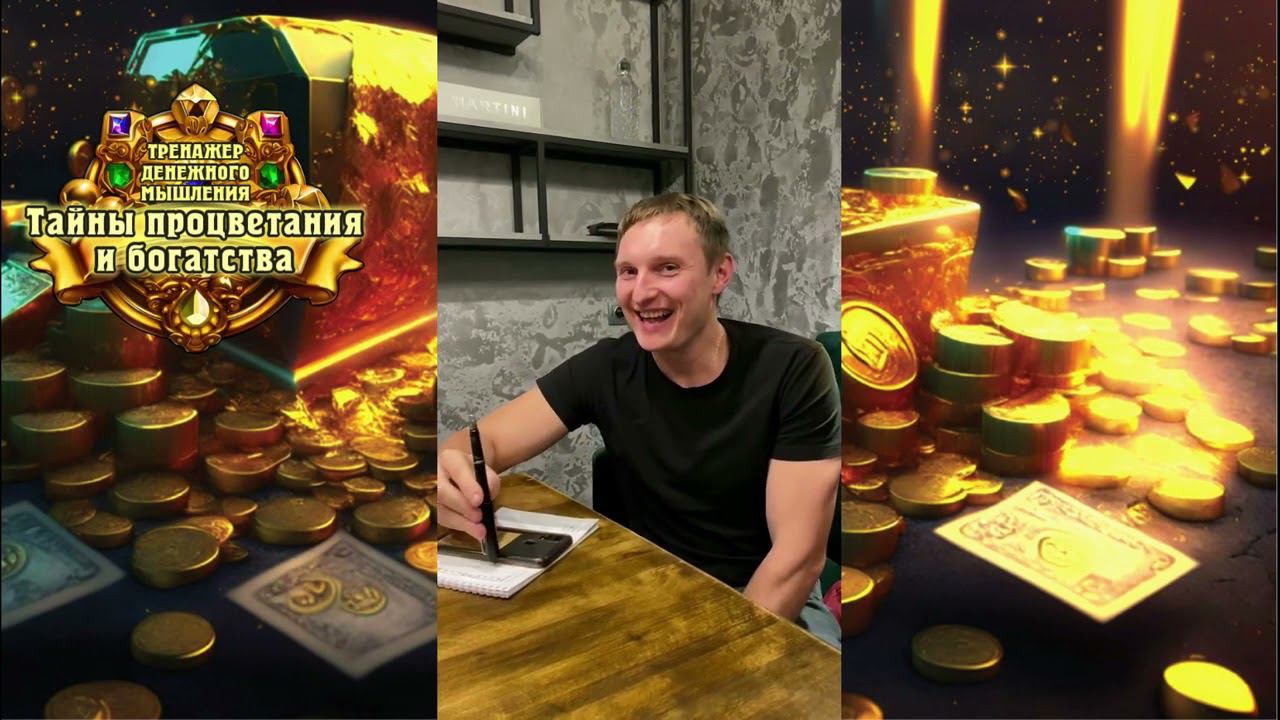 Тренажер денежного мышления "Тайны процветания и богатства" - игровой процесс