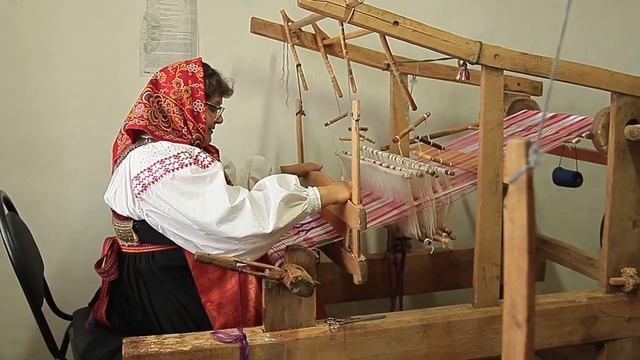 Виртуальный мастер-класс народного мастера России Татьяны Косиновой _Ткачество рушника_.mp4