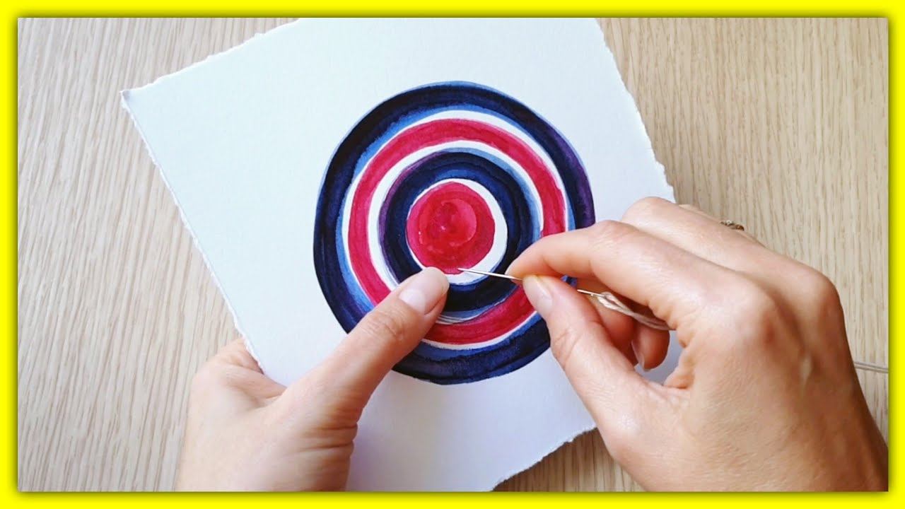 Взяла бумагу и иголку и вот что получилось!