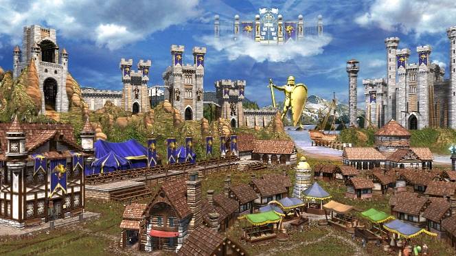 Музыка из игры Герои Меча и Магии III. Город Замок.