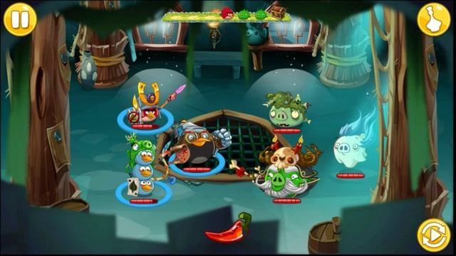 Легко победил Свиномага. Прохождение Ангри Бердс эпик часть 6.