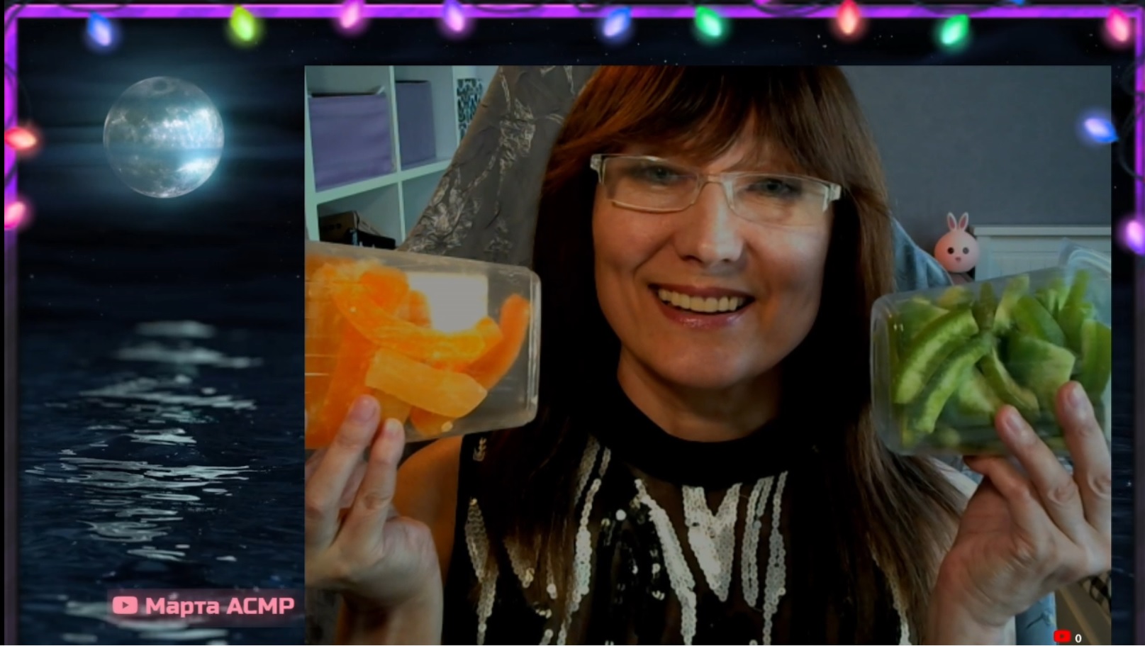 АСМР Стрим [запись 12.05.21]. Фруктовые цукаты, зеленый чай и фрукты. Кушаю и болтаю с чатом