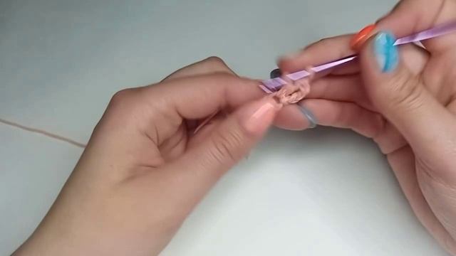 11 урок Кольцо амигуруми. Курс "Первые петельки"