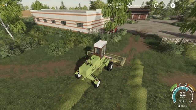 FS19    СПК   Гридино  #11   Сенокосица         карта   село   Ягодное.