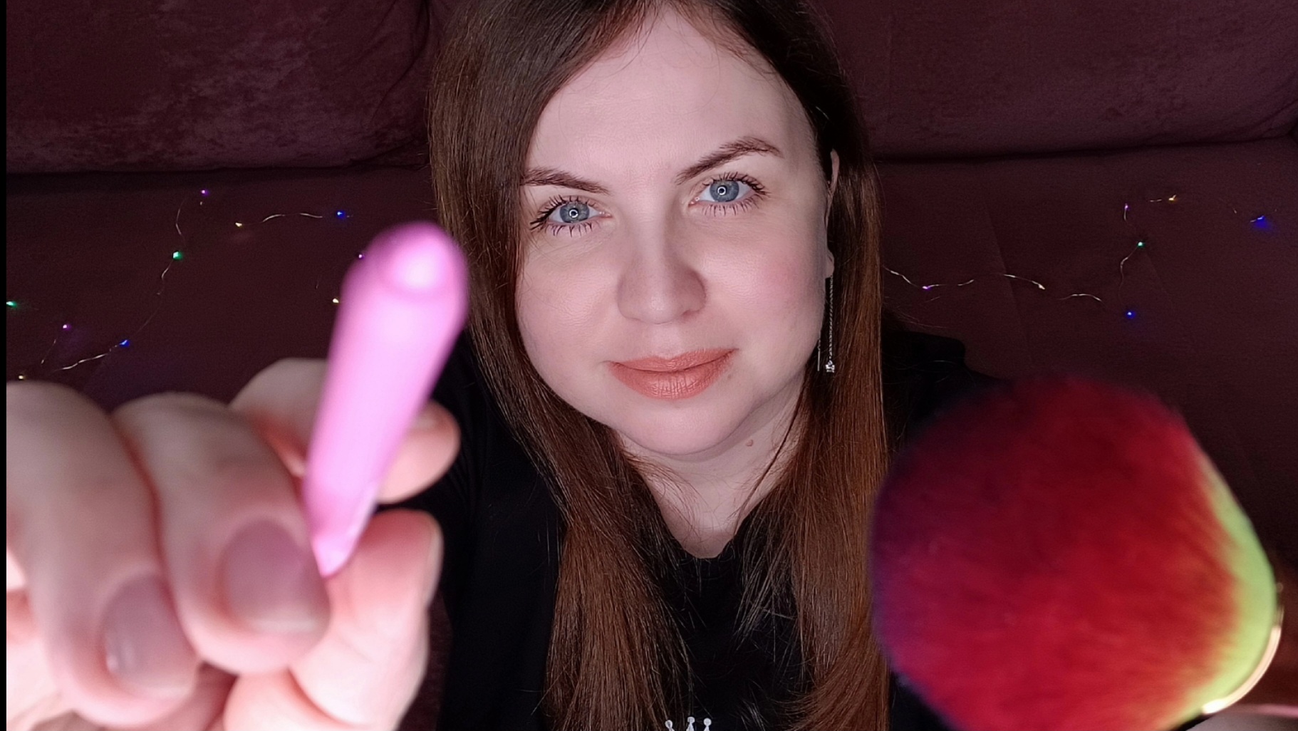 АСМР макияж Создаём красоту. Яркие стрелки поднимут  настроение. Завораживающие ощущения.